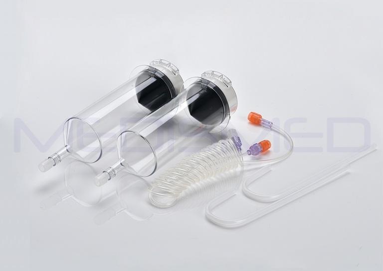 190ml/190ml Fas Turn Syringes For Bayer Medrad Imaxeon Salient-D CT ...