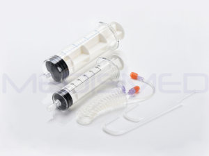 Disposable 350psi 2500mm (96 inch) Y Connector Curly Tubing with Dual ...
